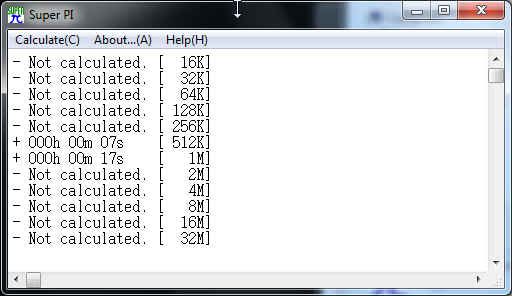 Super PI question | Overclock.net