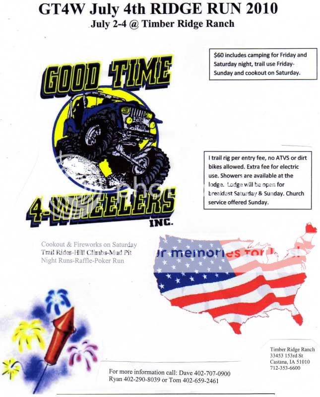 GT4W 4th of July at Timber Ridge; Castana, IA | Pirate 4x4