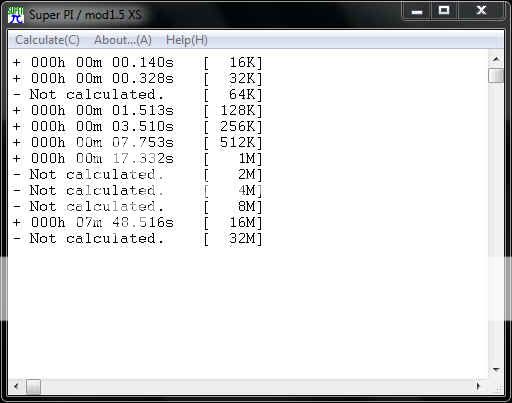 Super PI question | Overclock.net