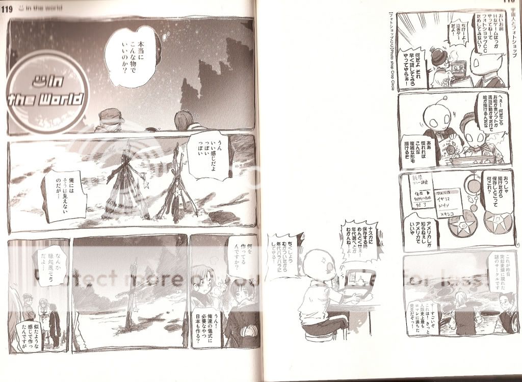 [Scans] Raw Scans of Manga chapter ":) In the World": hetalia — LiveJournal