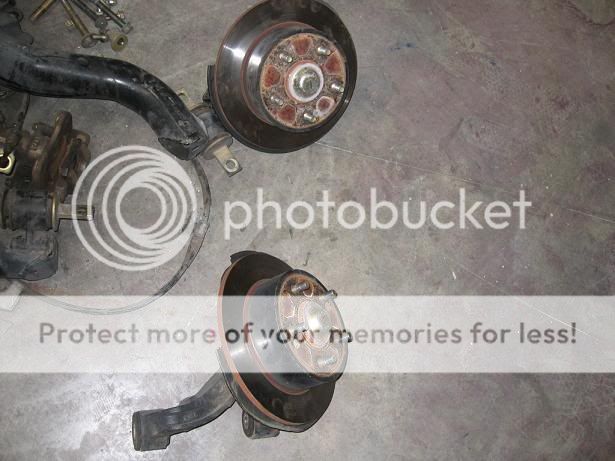 FS: complete dc5 type R rear suspension | Honda / Acura K20a K24a ...