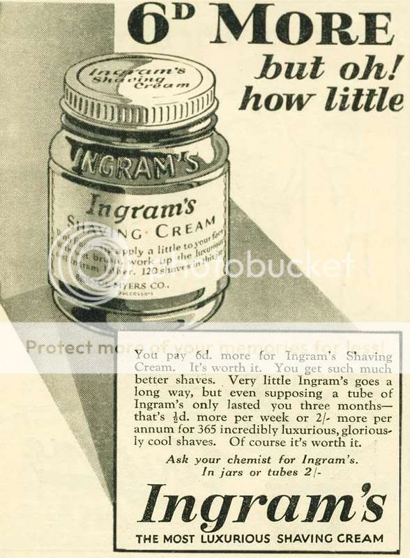 Ingram shaving cream | TheShaveDen